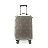 China Foldable Textured Hard Shell Suitcase for sale