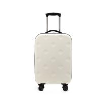 China Foldable Textured Hard Shell Suitcase for sale