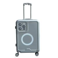 China Customized Luxury Cabin Type PC Carry-On Case Durable Aluminum Suitcase for Outdoor Adventures for sale