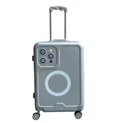 China Customized Luxury Cabin Type PC Carry-On Case Durable Aluminum Suitcase for Outdoor Adventures for sale