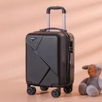 China Airline Boarding 14-Inch Fabric Carry-On Luggage with Removable Wheel and Polyester Lining for sale