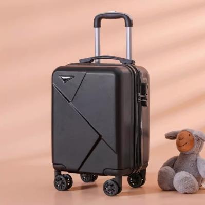 China Airline Boarding 14-Inch Fabric Carry-On Luggage with Removable Wheel and Polyester Lining for sale