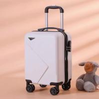 China 14-Inch Geometric Carry-On Suitcase with Removable Wheel for sale