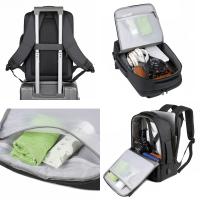China Unisex Fashionable Black Anti-Theft Waterproof Lightweight Laptop Backpack with RFID GPS USB Solar Panel and Materials for sale