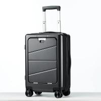 China Abrasion-Resistant Front-opening Luggage with Soft Handle for sale