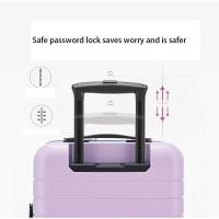 China Large-Capacity PC Hardshell Suitcase with Reverse Zipper for sale