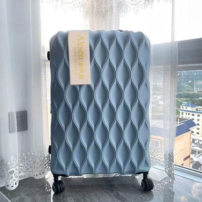 China Men Women Bird's Nest Pattern Luggage High Aesthetic Scratch-Resistant Quiet 360° Wheels 4 Spinner Wheels Black Suitcase for sale