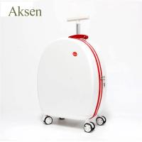 China Cute Round Spinner Wheels Student Travel Luggage Unisex Combination Lock Suitcase for Trips for sale