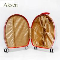 China Oval-Shaped Capsule-Style Carry-On Suitcase for sale