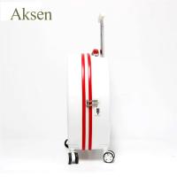 China Oval-Shaped Capsule-Style Carry-On Suitcase for sale