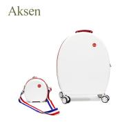 China Oval-Shaped Capsule-Style Carry-On Suitcase for sale