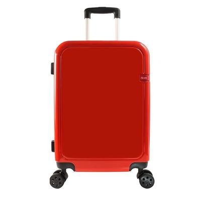 China Aluminum Trolley 20 Inch Carry-On Luggage Minimalist Design for Students Business Travel Durable PP Spinner Cabin Case for sale