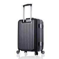 China Anti-Theft Zipperless Hardshell Carry-On Suitcase with TSA Lock for sale