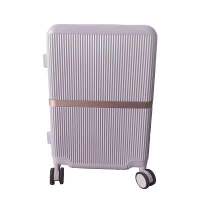 China 360 Degree Spinner Wheels Purple Luggage Set Lightweight Carry-On Suitcase for Men Women's Travel Convenience for sale