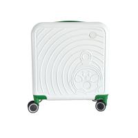 China Zipper Closure 16inch ABS PC Hard-Shell Luggage Suitcase with 360° Spinner Wheels and Telescopic Handles Light Weight for sale