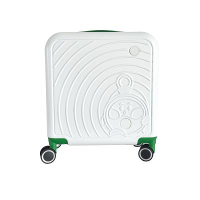 China Zipper Closure 16inch ABS PC Hard-Shell Luggage Suitcase with 360° Spinner Wheels and Telescopic Handles Light Weight for sale