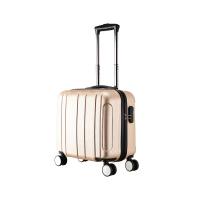 China Compact Ribbed Carry-On Suitcase for sale