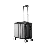 China Compact Ribbed Carry-On Suitcase for sale