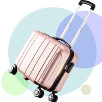 China Compact Ribbed Carry-On Suitcase for sale