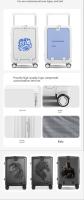 China Wide-Handle Expandable Suitcase for sale