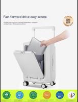 China Wide-Handle Expandable Suitcase for sale