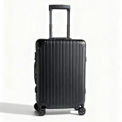 China Travel Size Aluminum Frame Luggage Luxury Modern Hard-Shell Trolley Suitcases with TSA Lock and Lightweight Design for sale