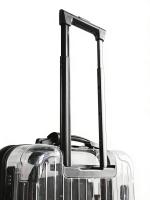 China Transparent Showcase Trolley Suitcase for sale