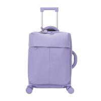 China 20 24 Inch Twill Nylon Luggage Suitcase USB Charging Front Opening Lightweight Carry on Luggage for sale