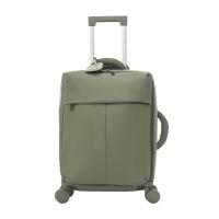 China 20 24 Inch Twill Nylon Luggage Suitcase USB Charging Front Opening Lightweight Carry on Luggage for sale