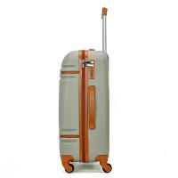 China High Quality PC Luggage 4pcs Sets Vintage Travel Suitcase Classical Carry on  Light Weight Suitcase Luggage Waterproof Baggage TSA Lock Hard Side Luggage for sale