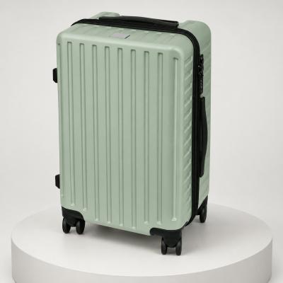 China Sage Green Hardshell Luggage with TSA Lock for sale