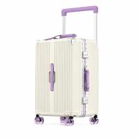 China 5-Wheel Wide-Handle Crystal Spinner Suitcase for sale