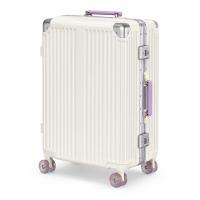 China 5-Wheel Wide-Handle Crystal Spinner Suitcase for sale