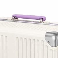 China 5-Wheel Wide-Handle Crystal Spinner Suitcase for sale