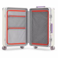 China 5-Wheel Wide-Handle Crystal Spinner Suitcase for sale