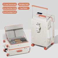 China Wide Teolley Front-opening Luggage for sale