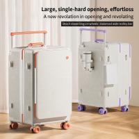 China Wide Teolley Front-opening Luggage for sale