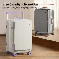 China Wide Teolley Front-opening Luggage for sale