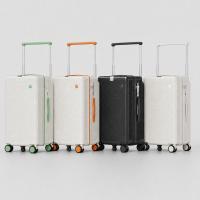 China Deep Component Hard Shell Wide Trolley Luggage for sale