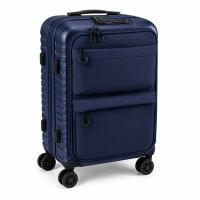 China Expandable Front Opening Hard Soft Shell Carry On Luggage for sale