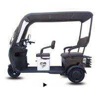 China 800W 60V 72V Electric Golf Cart 4 Wheel Mobility Scooter with Roof for 3 Passengers for sale