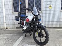 China High Speed Electric Motorcycle 2000W 72V 20Ah Lithium Battery Two Wheeled Cargo Vehicle for sale