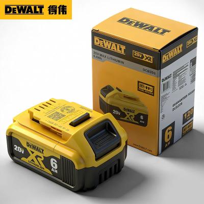 China 8000 Cycles Dewalt 20V 6.0Ah Battery Rechargeable Dewalt Battery Packs for sale