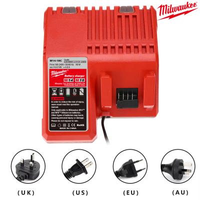 China CH02 14.4V 18V Milwaukee Fast Charger N14 N18 48-11-1850 982-21 18M14 100-240VAC for sale
