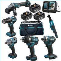 China Household Makita Cordless Tool Set 5.0ah Battery Screwdriver Set for sale