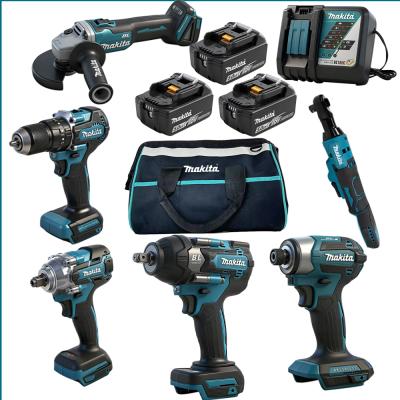China Household Makita Cordless Tool Set 5.0ah Battery Screwdriver Set for sale