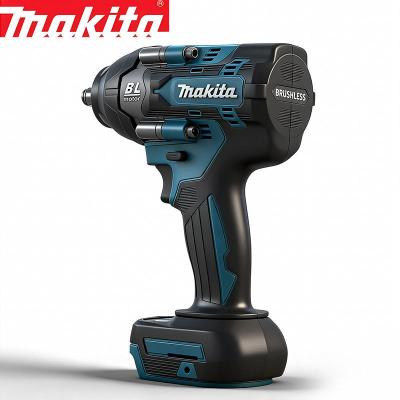 China Makita 1/2inch Cordless Wrench 3000rpm Rechargeable Truck Tires Repair 18V Customizable Impact Wrench for sale