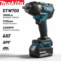 China OEM Rechargeable Brushless Makita DTW700 Outdoor Electrical Impact Wrench for sale