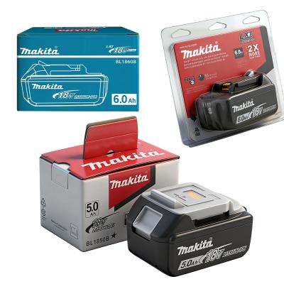 China BL1850 BL1830 Makita Replacement Battery 2.0ah 3.0ah 4.0ah 5.0ah 6.0ah for sale