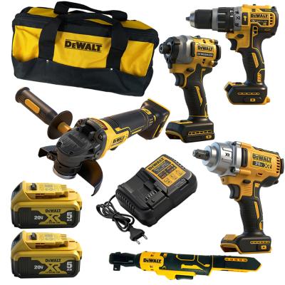 China 8 Pieces Dewalt Tool Set 5.0ah Batteries Dewalt Combi Set Customized for sale